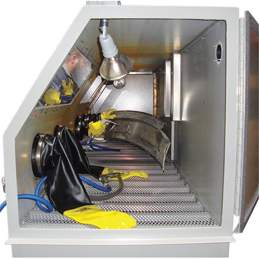 Skat Blast® USA 992 PRO SHOP XL Abrasive Blasting Cabinet - TP Tools ...