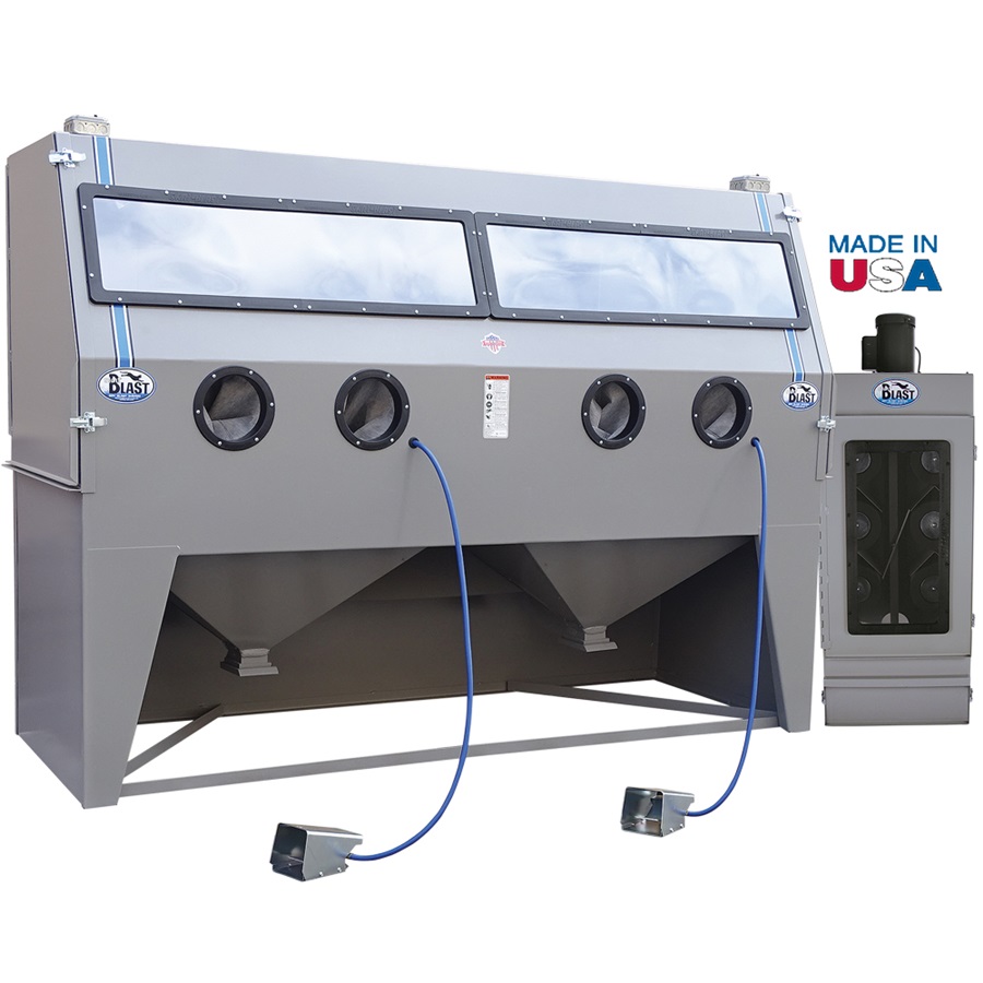 Skat Blast® USA 1936 Double Duty Abrasive Blasting Cabinet - TP Tools ...