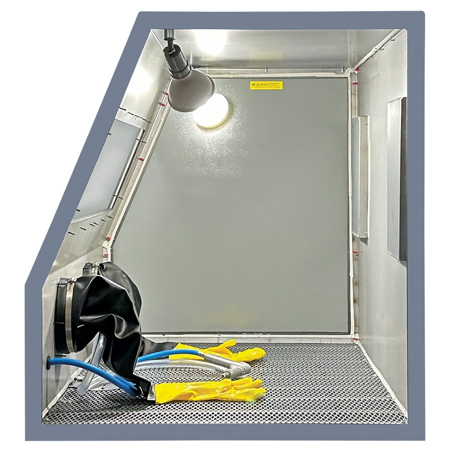 Skat Blast® USA 9636 Qualifier Abrasive Blast Cabinet - TP Tools ...