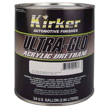 Kirker ULTRA-GLO Single-Stage Urethane Topcoat - Blue Metallic, .75 Gal - TP Tools & Equipment