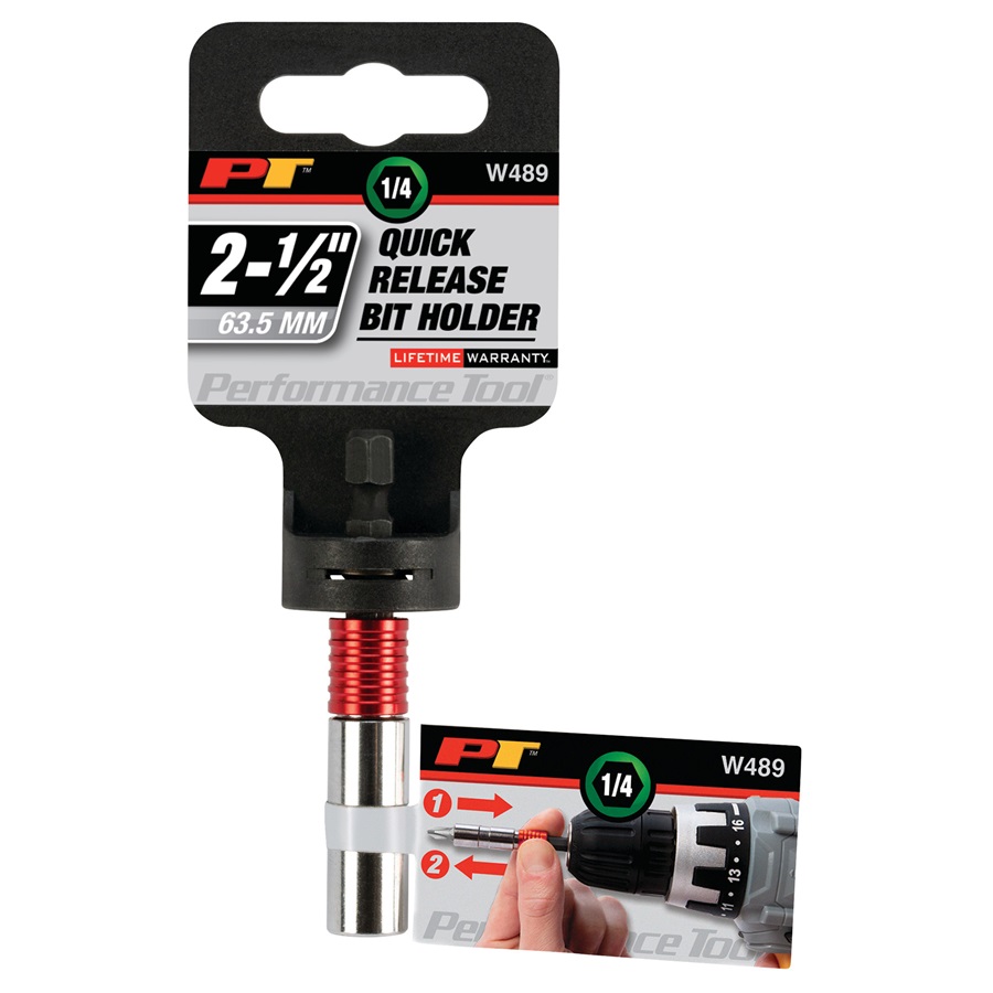 Performance Tool® Quick-Release Bit Holder - TP Tools & Equipment