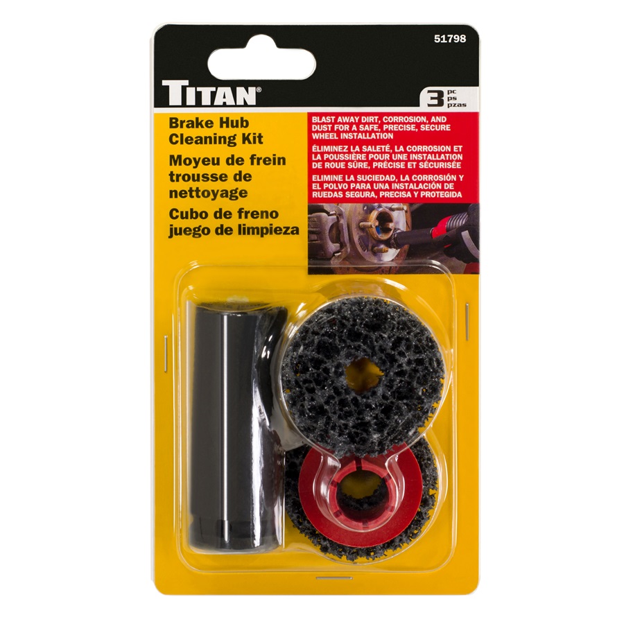 Titan™ 1/2" Drive Wheel Hub Cleaning Kit - TP Tools & Equipment
