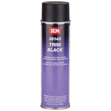SEM® Trim Black Paint - 15 oz - TP Tools & Equipment