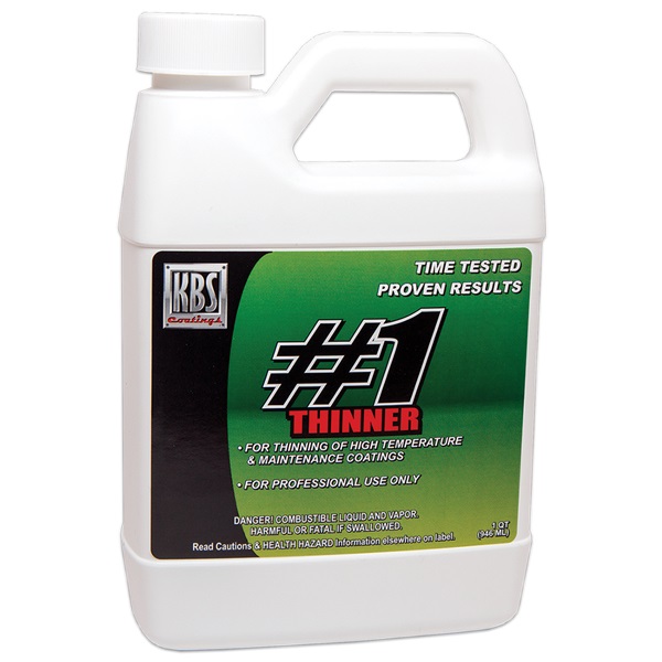 KBS #1 Thinner, Qt - TP Tools & Equipment