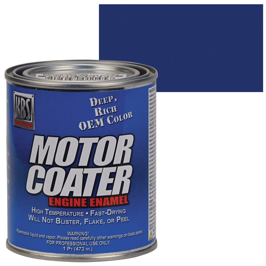 KBS Motor Coater Engine Enamel - Ford Corporate Blue, Pint - TP Tools ...