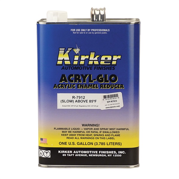 Kirker Acrylic Enamel Reducer - Slow Speed, Gal - TP Tools & Equipment