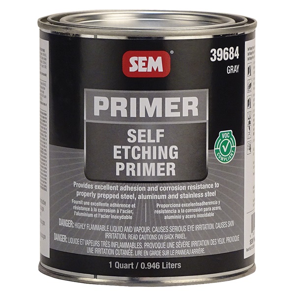 SEM® Self-Etch Primer (1K) - Gray, Qt - TP Tools & Equipment