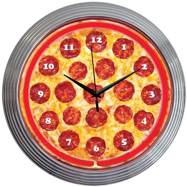 Food/Beverage Neon Wall Clocks - TP Tools & Equipment