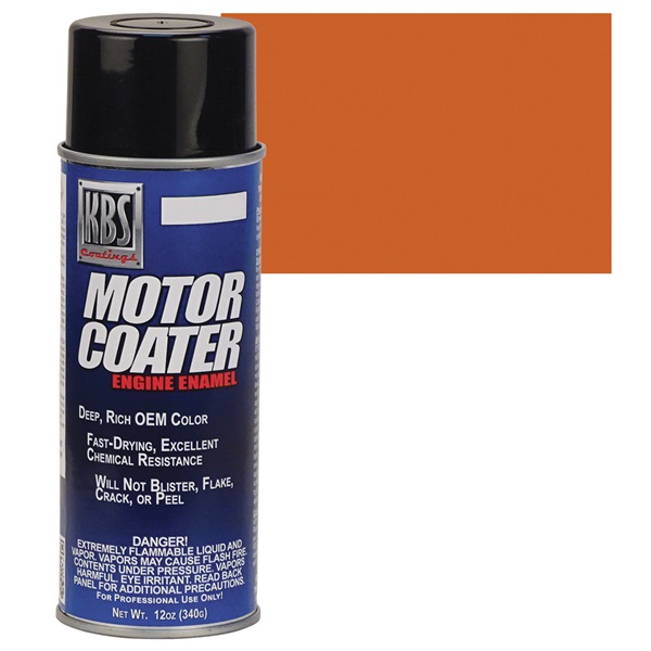 KBS Motor Coater Engine Enamel - Street Hemi Orange, Aerosol - TP Tools ...