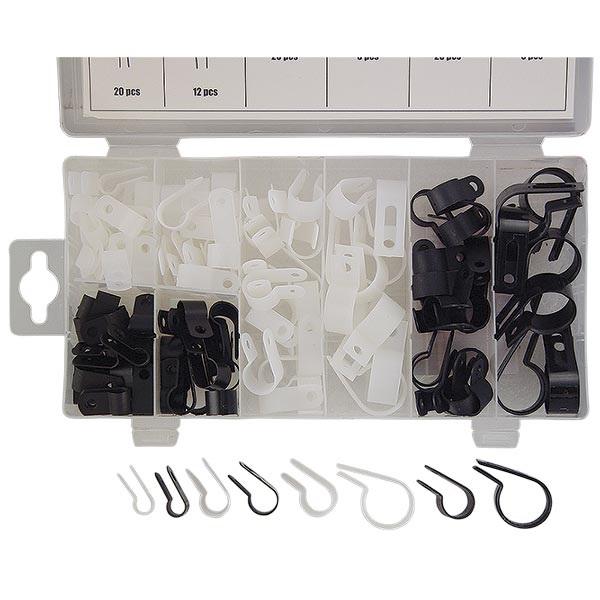 120-Pc Nylon Clamp Kit - TP Tools & Equipment