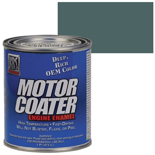 KBS Motor Coater Engine Enamel - Buick Turquoise, Pint - TP Tools ...