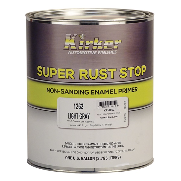 Kirker Super Rust Stop Enamel Primer - Light Gray, Gal - TP Tools ...