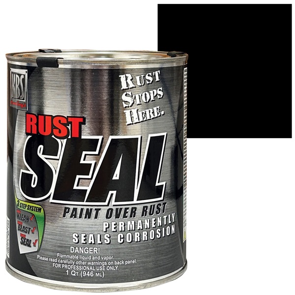 KBS RustSeal Gloss Black Rust Preventive Coating, Qt - TP Tools & Equipment