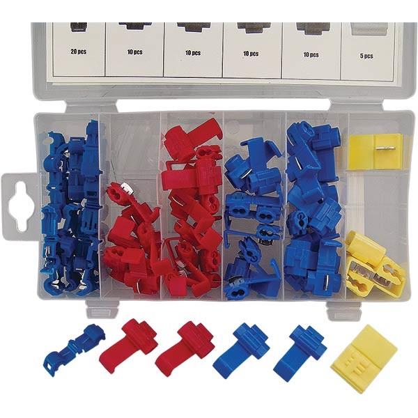 65-Pc Quick Wire Splice Assortment - TP Tools & Equipment